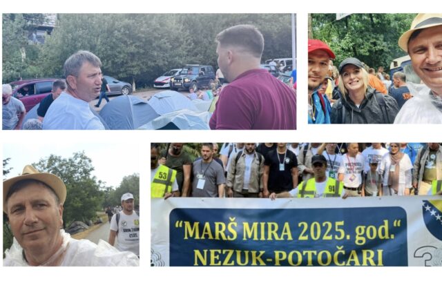 Kalesijac Mujo Mujkić po 21. put na Maršu mira