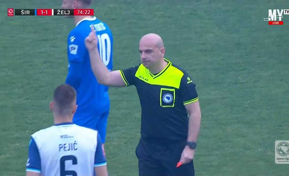 Sanjanin Haris Halkić prekinuo utakmicu u Širokom Brijegu između ...